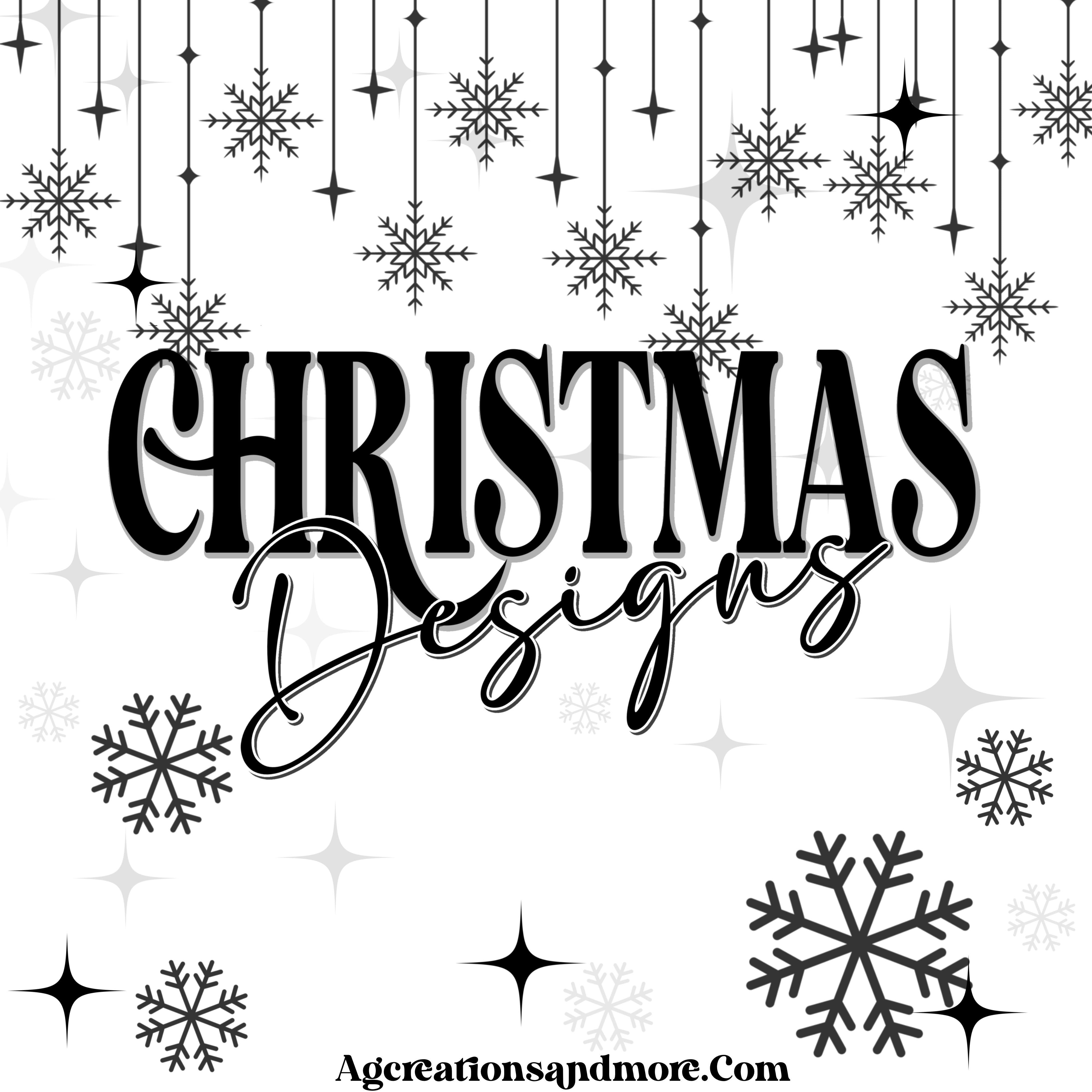 Christmas Designs – AG Creations and more